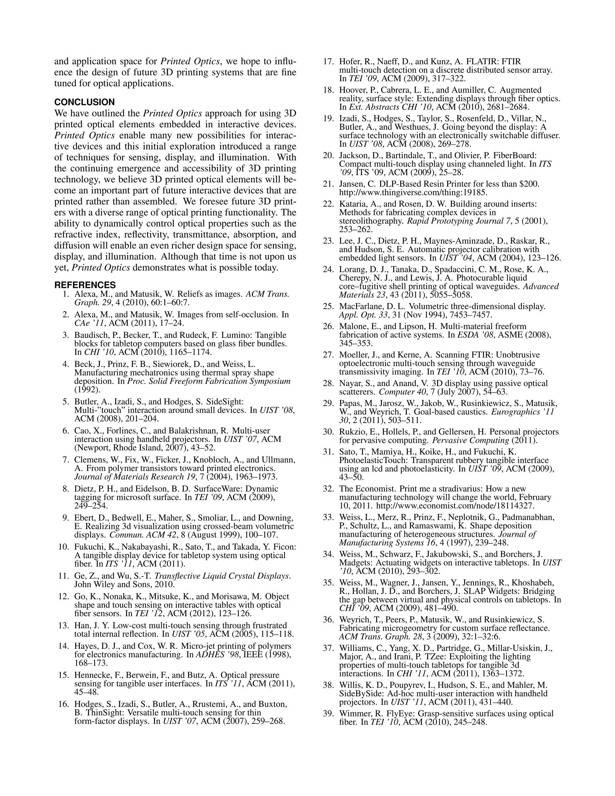 3D Printed Devices | PDF