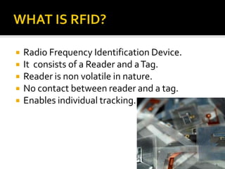 PRINTED RFID USING SCREEN PRINTING | PPTX
