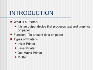 Printer | PPT