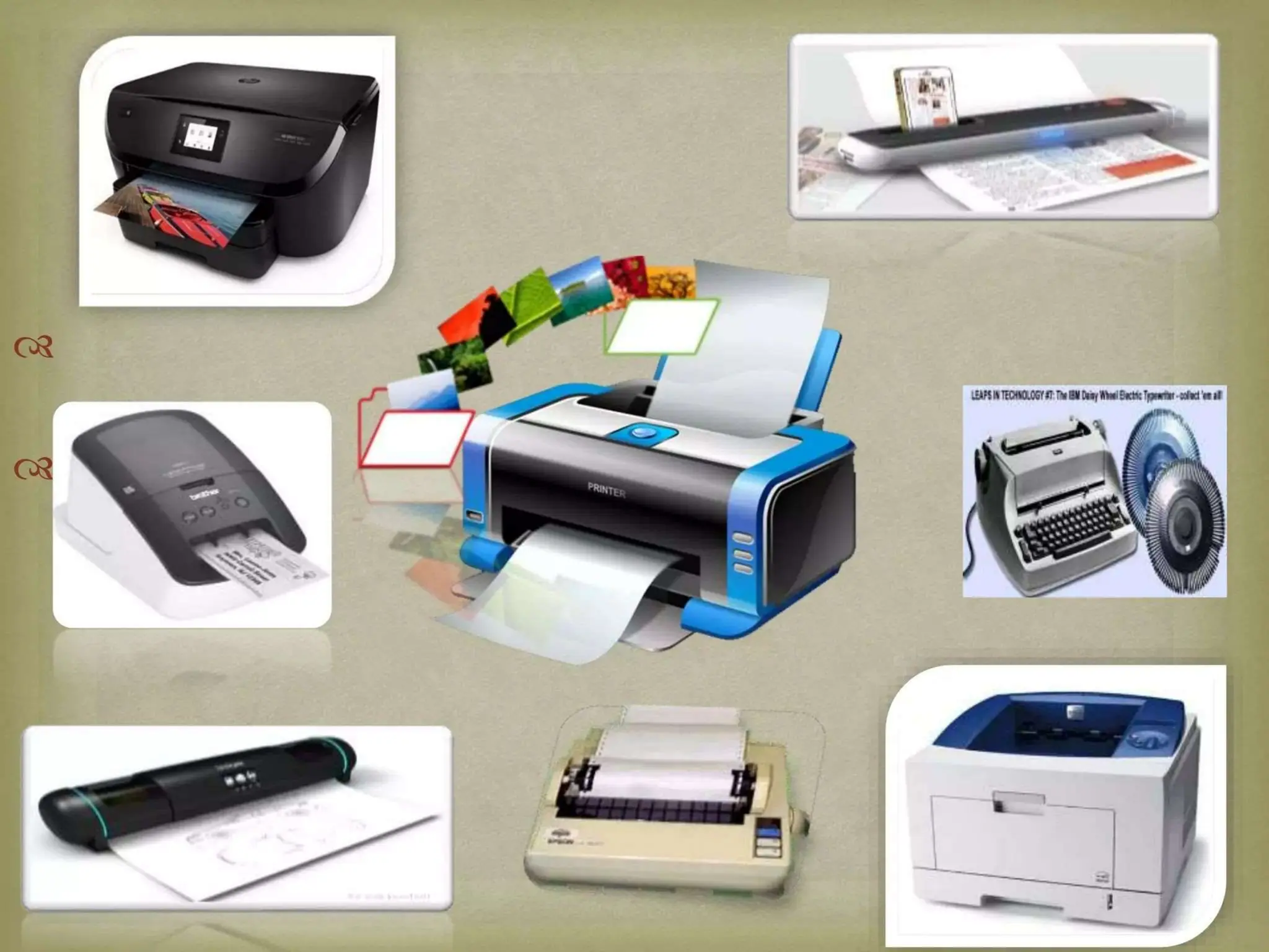 printer and its types impact printers and non impact printers | PPTX