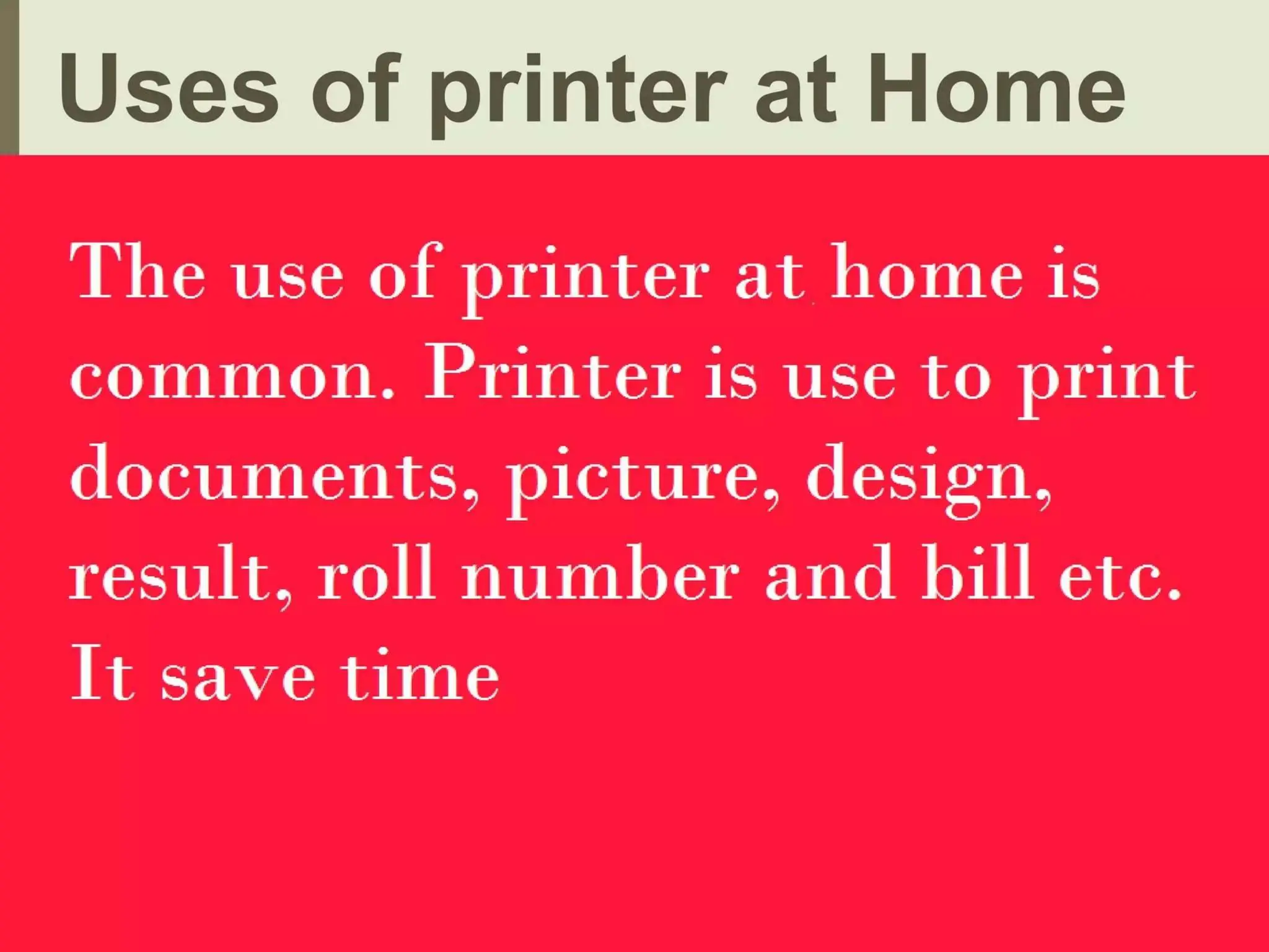 printer and its types impact printers and non impact printers | PPTX