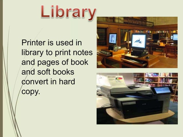 printer and its types impact printers and non impact printers | PPTX | Computing | Technology ...