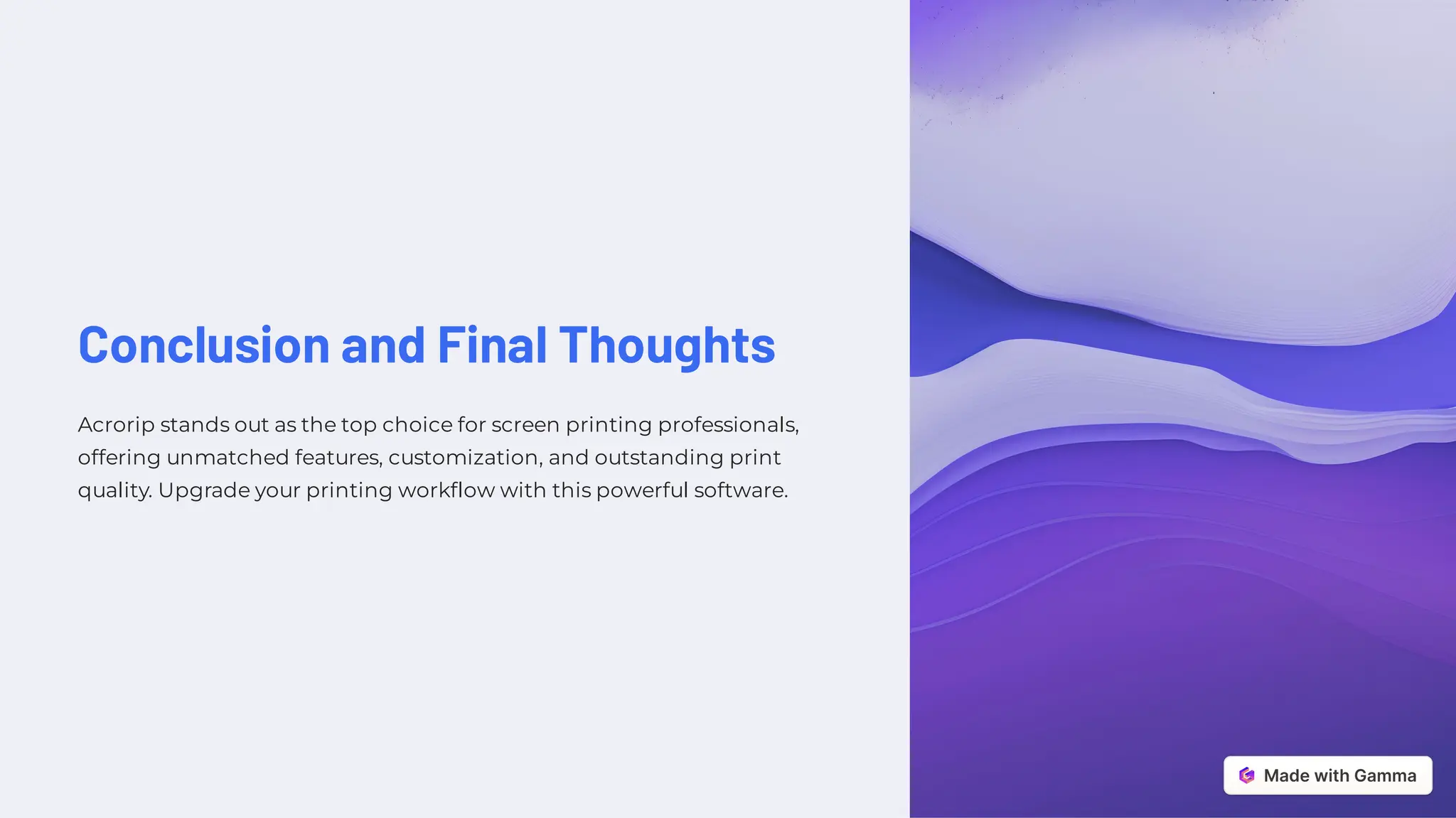 Printer RIP - Acrorip | PDF