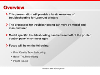 Printer Troubleshooting | PPT