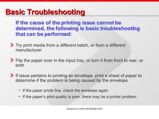 Printer Troubleshooting | PPT