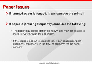 Printer Troubleshooting | PPT