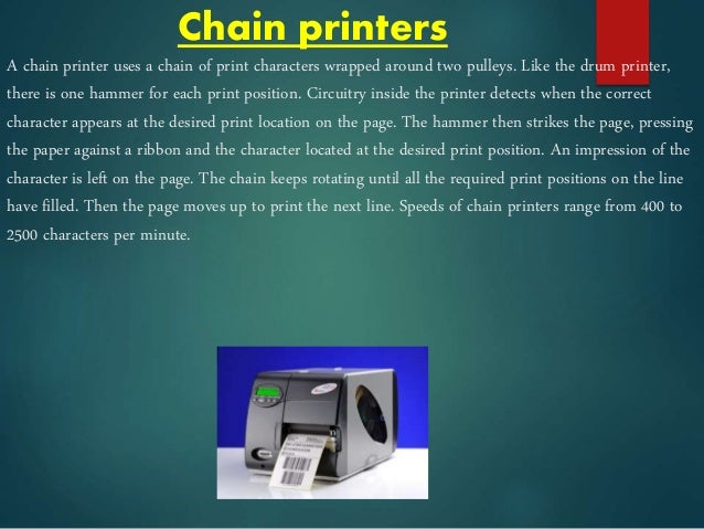 Printer and its type