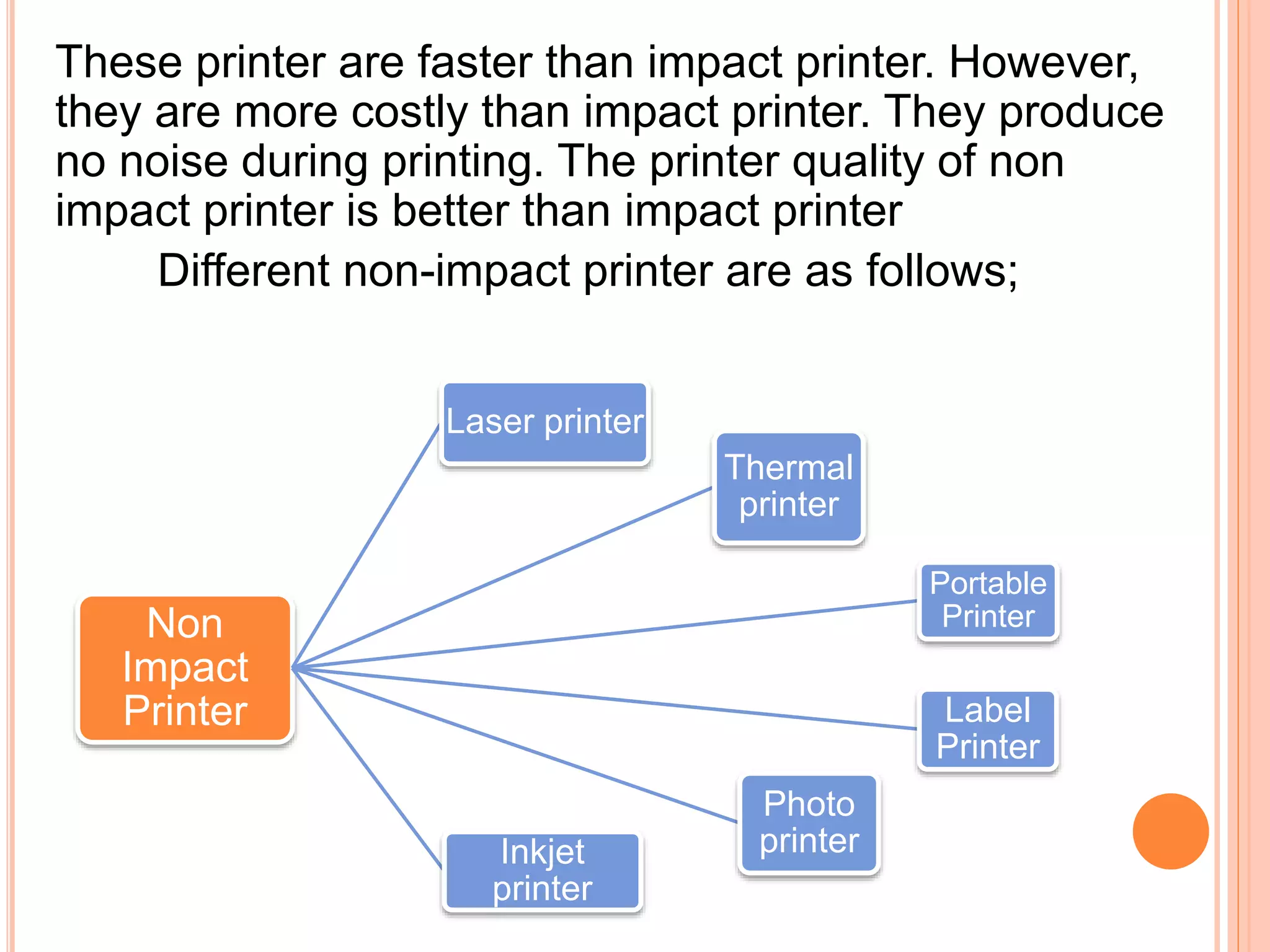 Printer and its types | PPTX