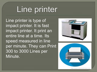 Line Printers