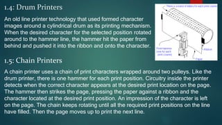 Printer and its types | PPTX