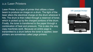 Printer and its types | PPTX
