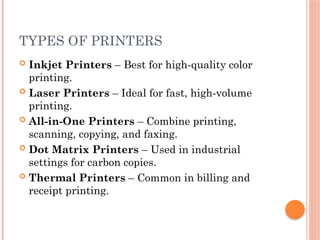 Printers & Scanners: An Essential Guide. | PPT