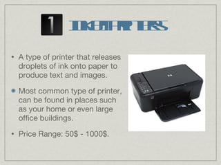 Printer assigment | PPT