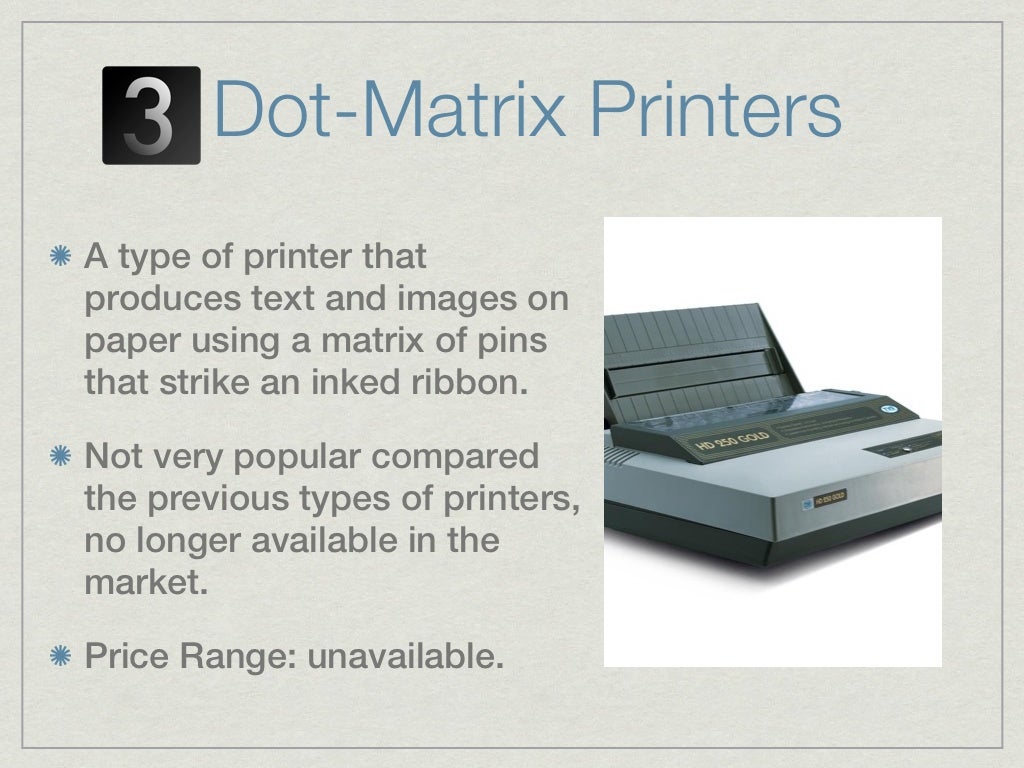 Printer Presentation - H.Toor