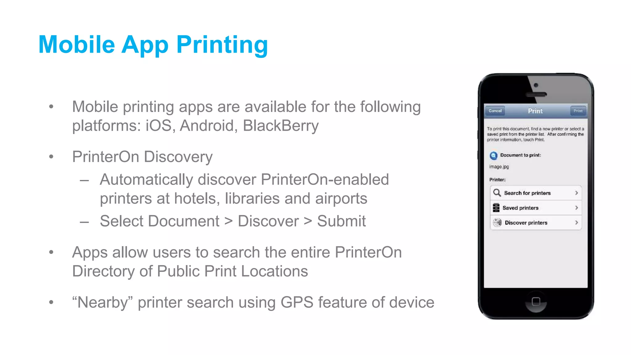 PrinterON for Public Printing Locations | PPTX