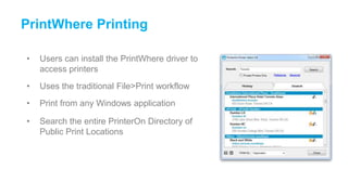 PrinterON for Public Printing Locations | PPT