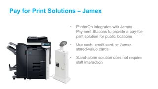 PrinterON for Public Printing Locations | PPTX