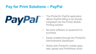 PrinterON for Public Printing Locations | PPTX