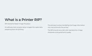 RIP Printer for Roland Software-Acrorip. | PDF