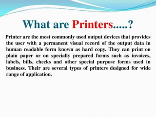 Printers | PPTX