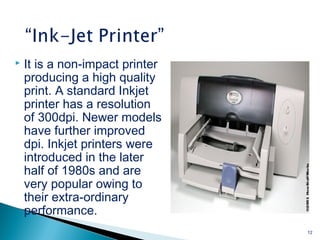 Printers and its types | PPT