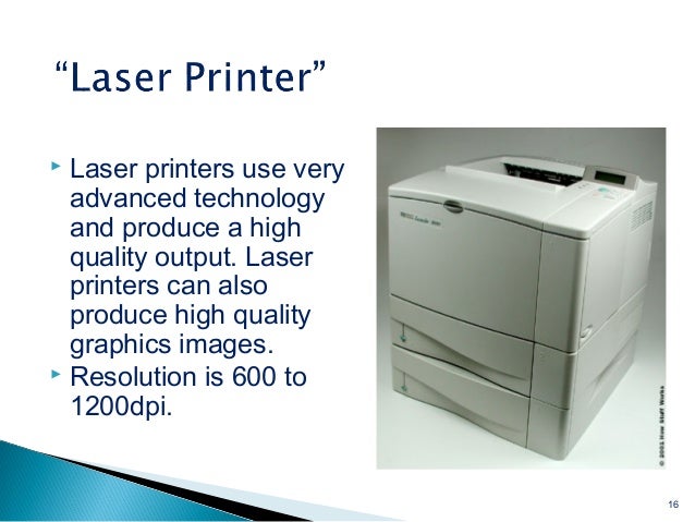Printers and its types
