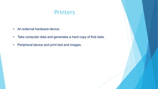 Printers and its types | PPTX