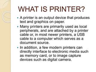 Printers | PPTX