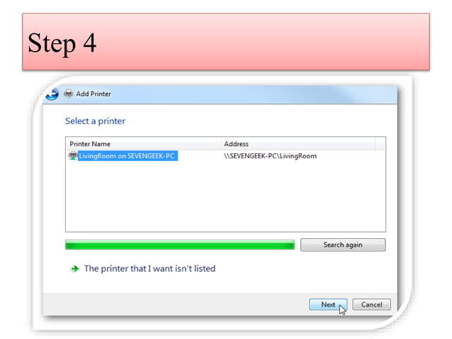 Printer sharing | PPTX | Computer Peripherals | Computing