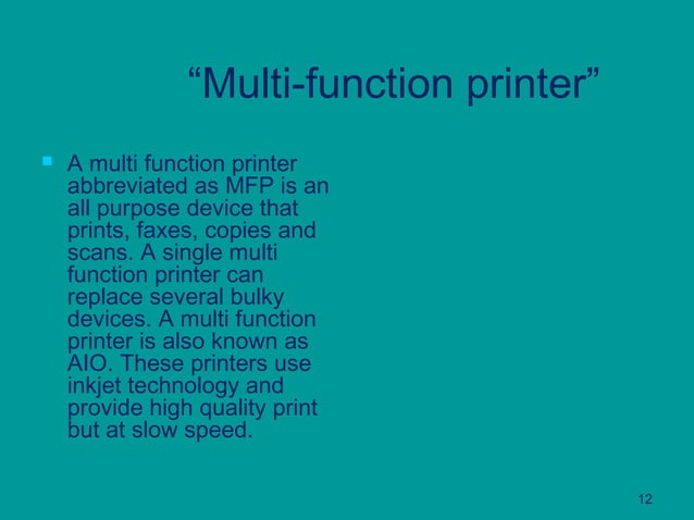 Printers N Plotters Ppt