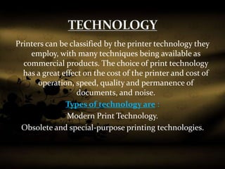 Printers vs. Plotters | PPTX
