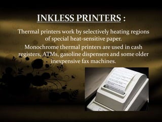 Printers vs. Plotters | PPTX