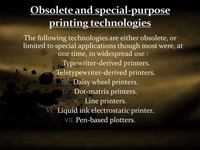 Printers vs. Plotters | PPTX | Desktop Publishing | Computer Software and Applications
