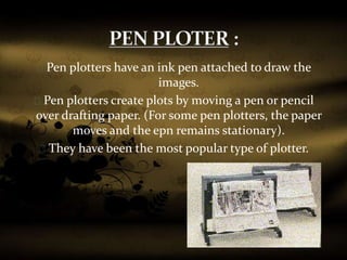 Printers vs. Plotters | PPTX