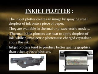 Printers vs. Plotters | PPTX