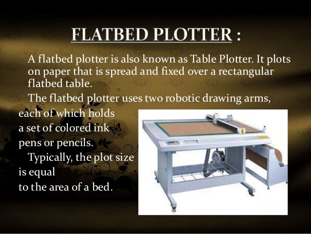 Printers vs. Plotters