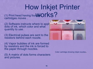Printers,types ,working and use. | PPT