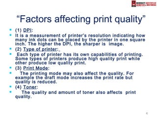 Printers,types ,working and use. (1) | PPT