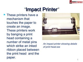 Printers,types ,working and use. (2) | PPT