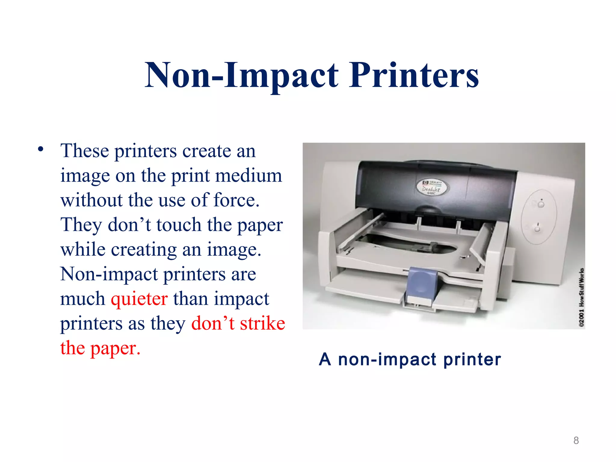Printers,types ,working and use. | PPT