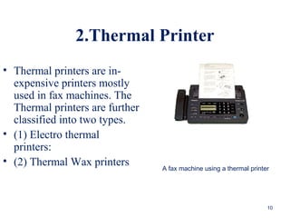 Printers,types ,working and use. | PPT