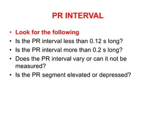 PR INTERVAL,CAUSES OF SHORT AND LONG PR INTERVAL | PPTX