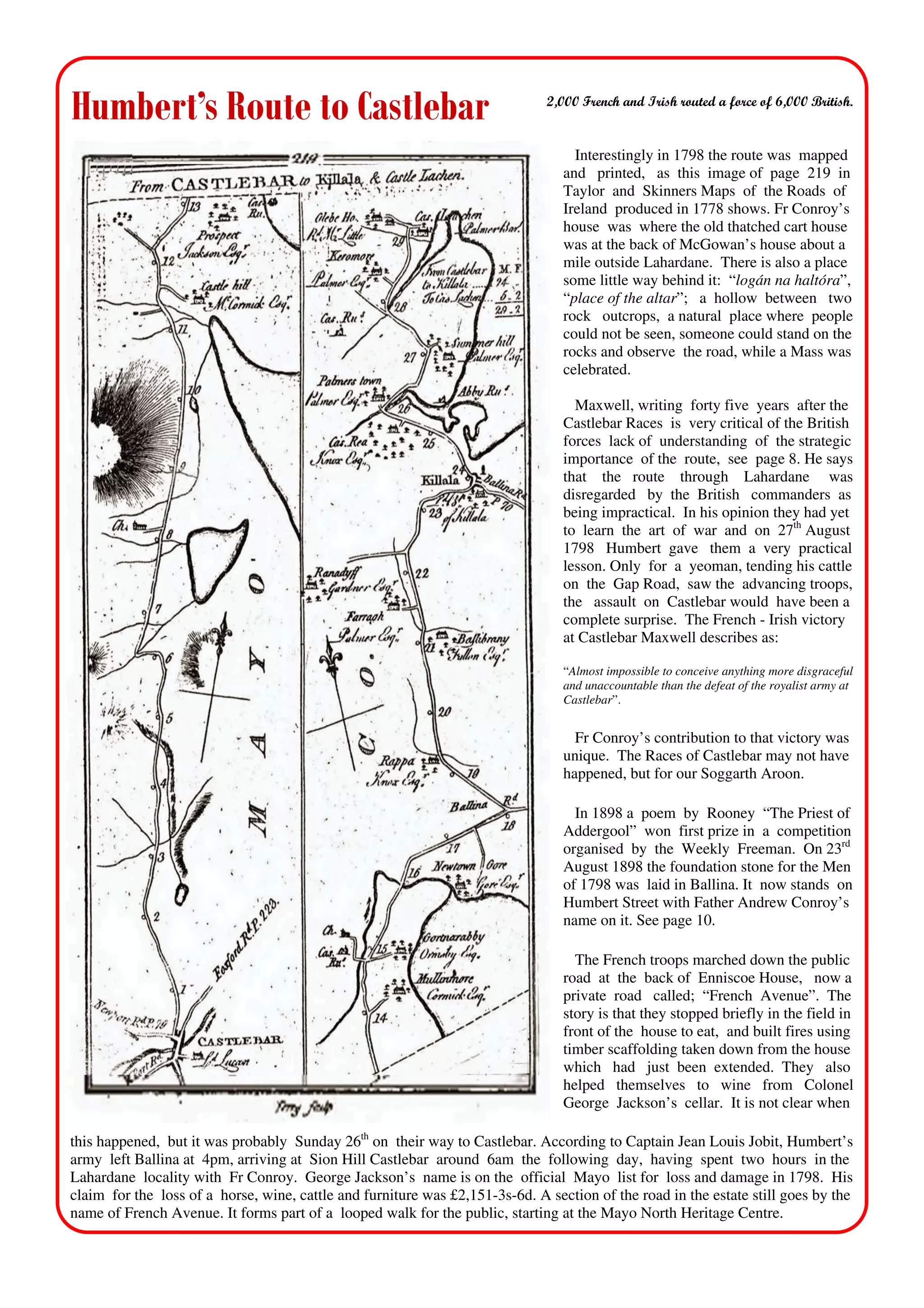The Last Invasion of Ireland,1798 | PDF