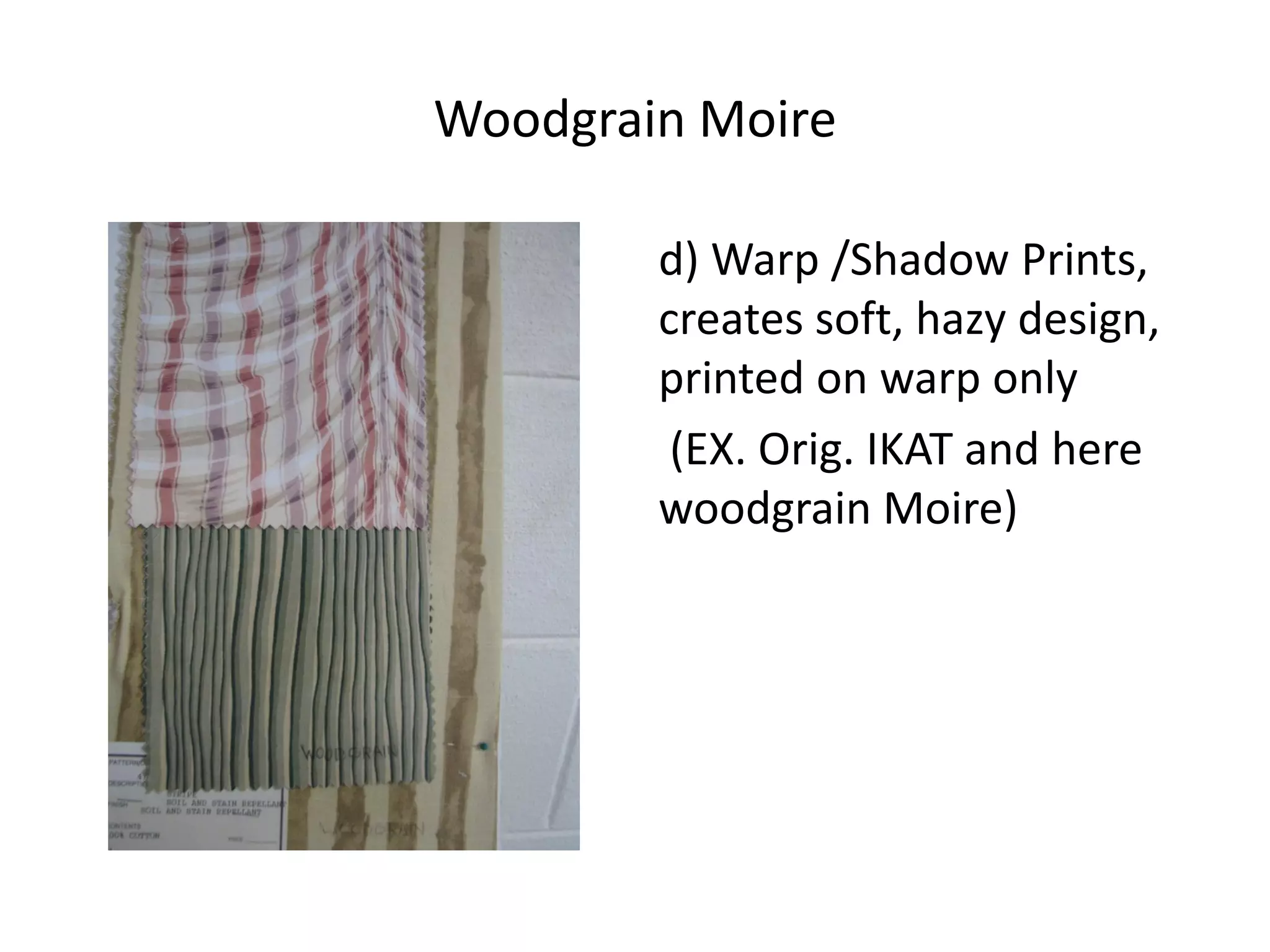 Textile Cotton Print woven fabric sample identification | PPT