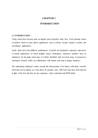 Autonomous Campus Tour Guide Robot by using Ultrasonic Range Sensors and QR code Recognition in ...