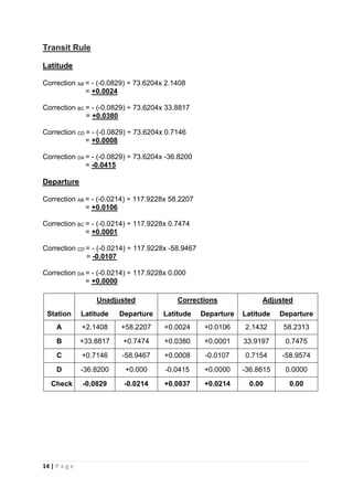 Site Surveying Traversing | PDF