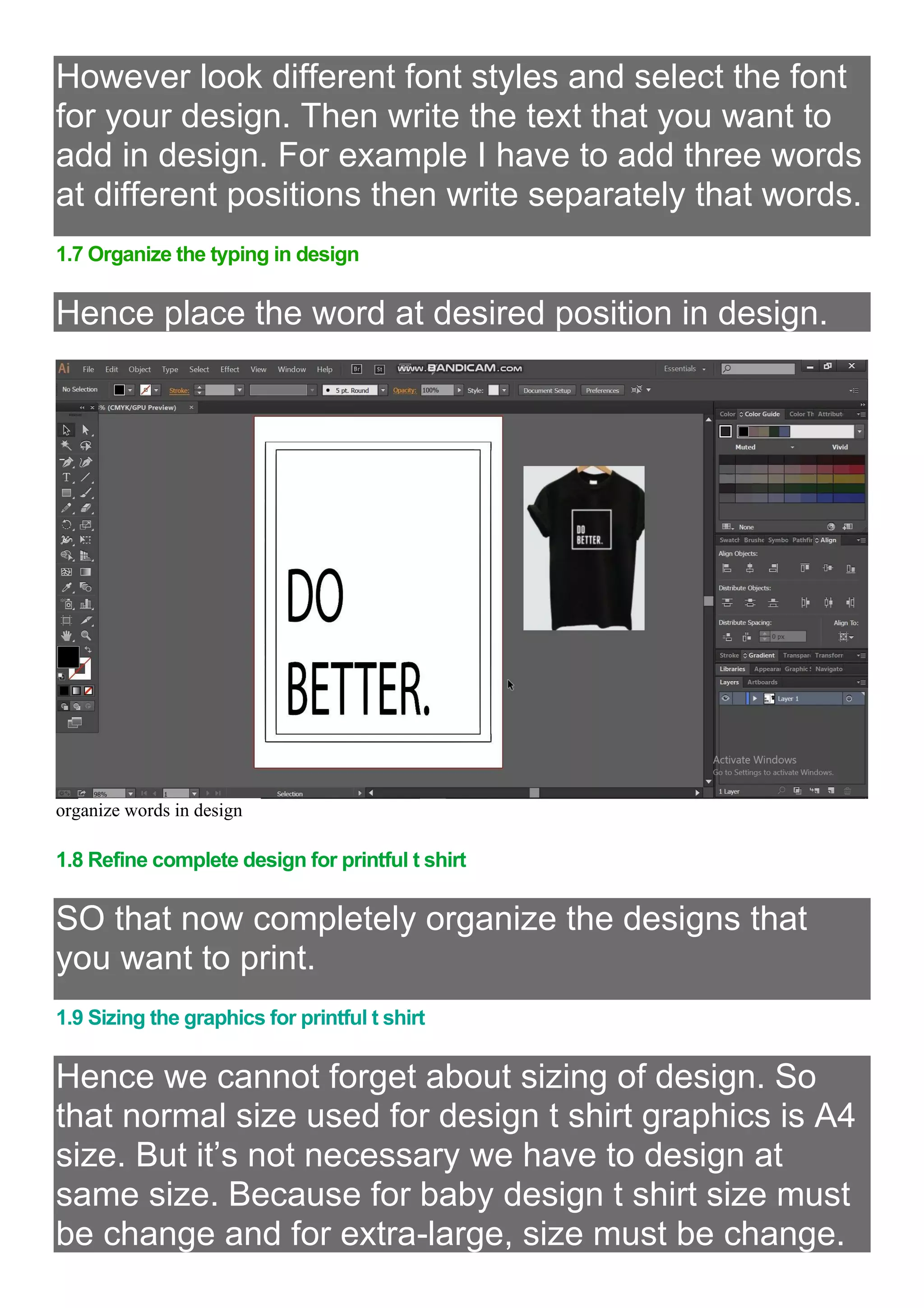 Printful t shirt making | PDF