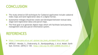 GIS in land administration | PDF