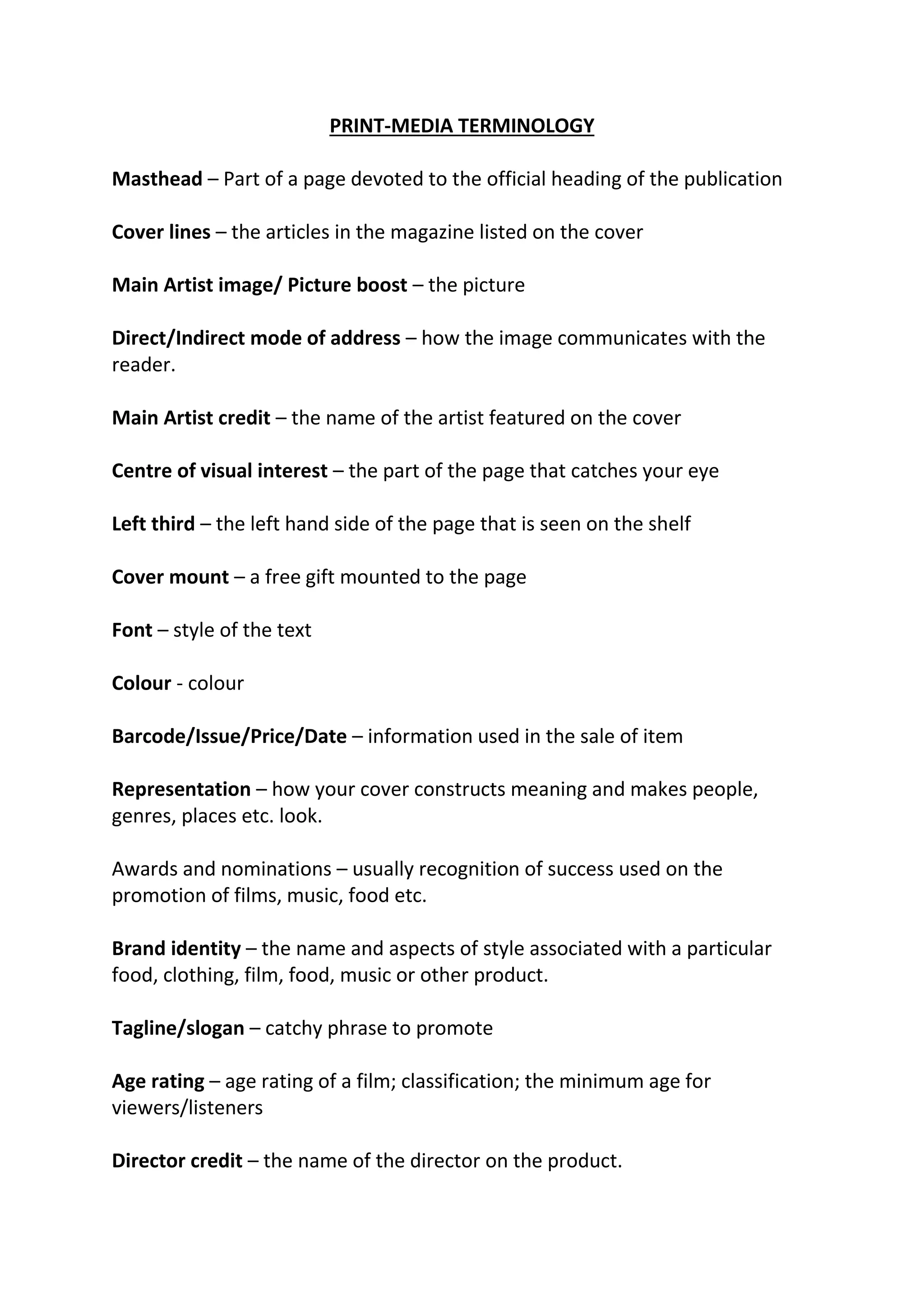 Print glossary | DOCX