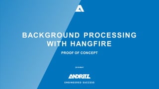 Background Processing Made Easy with Hangfire | PPT
